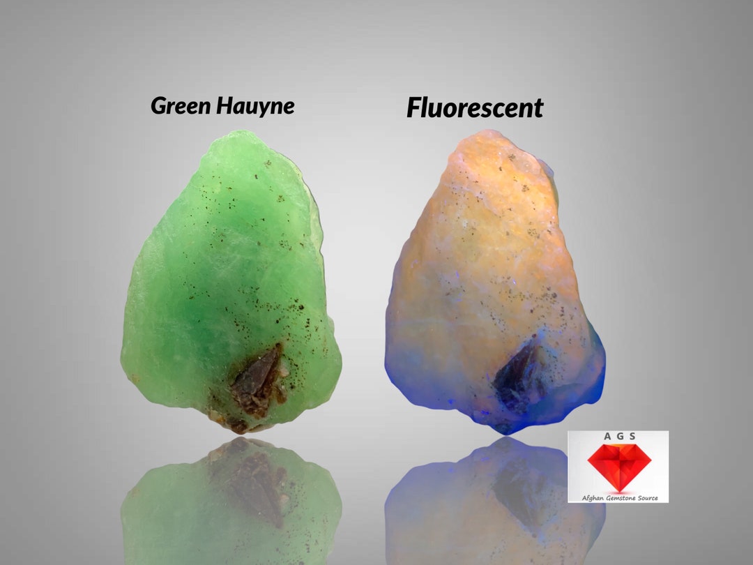 Most Rare 61 Ct Green Hauyne Specimen From Badakhshan, Afghanistan - Etsy