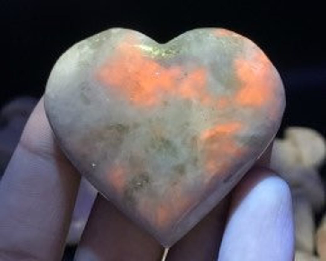 275ct Heart Shape Hackmanite From Afghanistan - Etsy