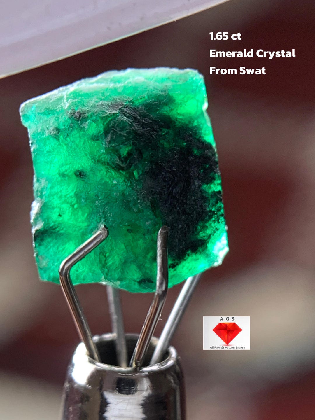 The Charming 1.65 Ct Swat Emerald Crystal: A Jewel of Delicate Elegance ...