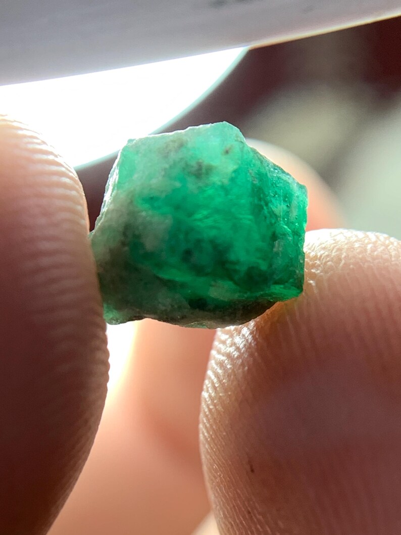 2.68ct Swat Emerald Crystal – A Compact Gem of Nature - Etsy