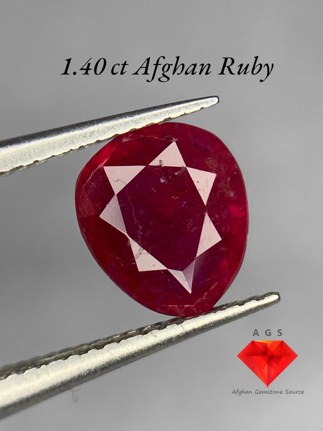 1.40 Ct Afghan Ruby: A Masterpiece of Nature From the Heart of ...
