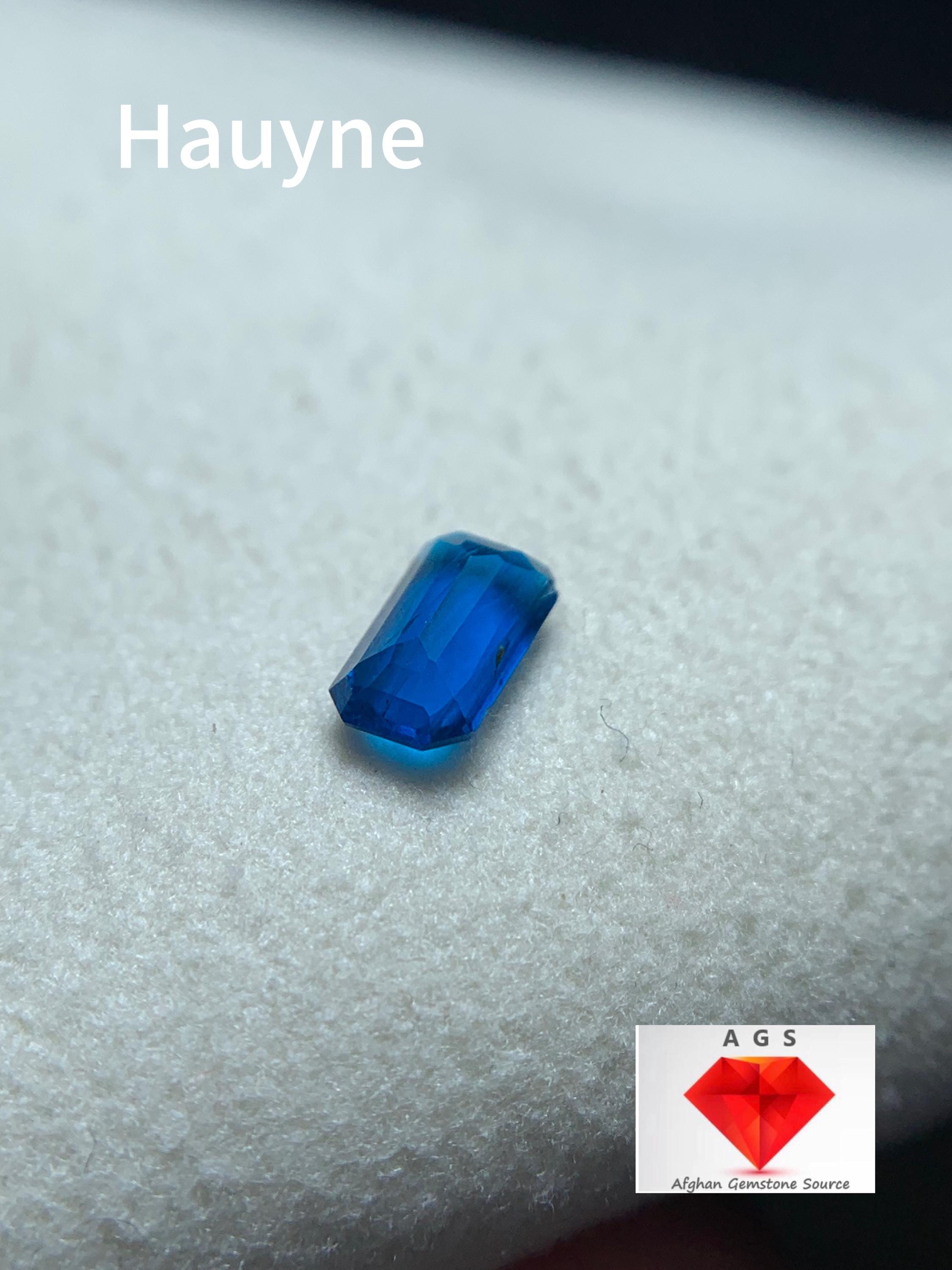Rare 0.28 Ct Natural Hauyne – Vivid Blue, Collector’s Gemstone - Etsy
