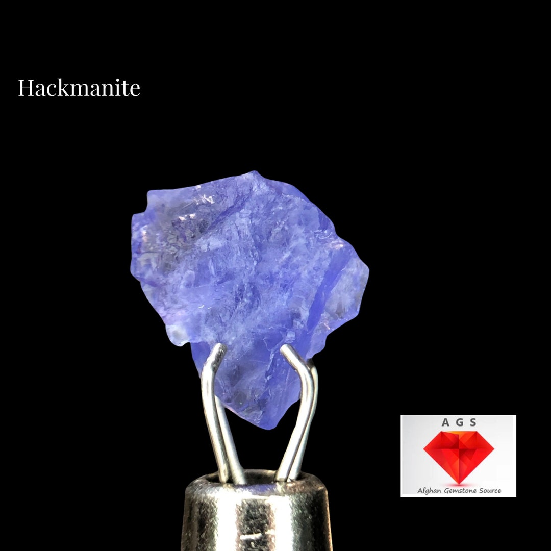Rare 1.210 Ct Hackmanite With Strong Tenebrescent Color Change and ...