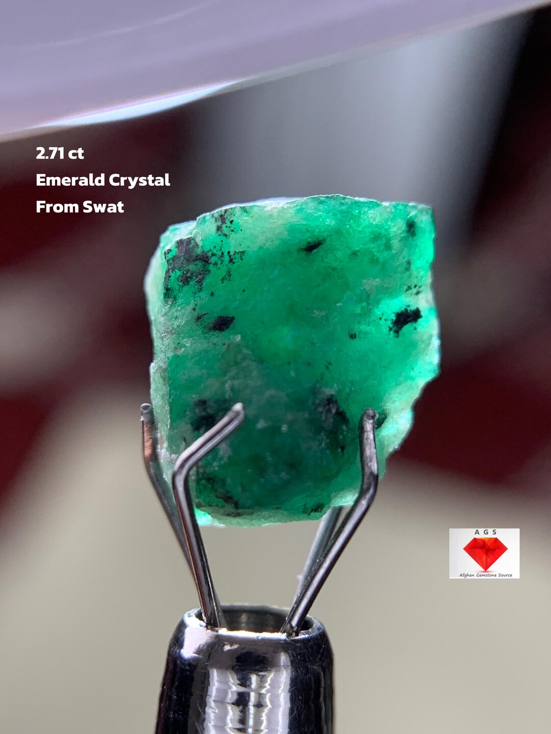 The Radiant Charm of a 2.71 Carat Swat Emerald Crystal - Etsy