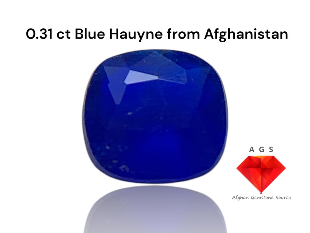 Rare 0.31 Carat Blue Hauyne – A Unique Gemstone From Afghanistan - for ...