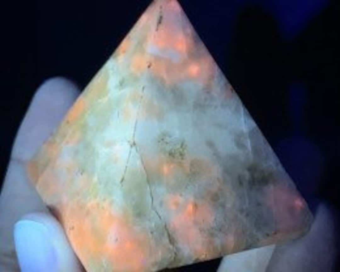 Rare 811 Carat Hackmanite Pyramid From Afghanistan - Etsy