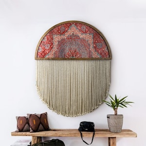 Carpet, Wooden Wall Hanging, Fiber Carpet , Rope Art Round, Runner ...