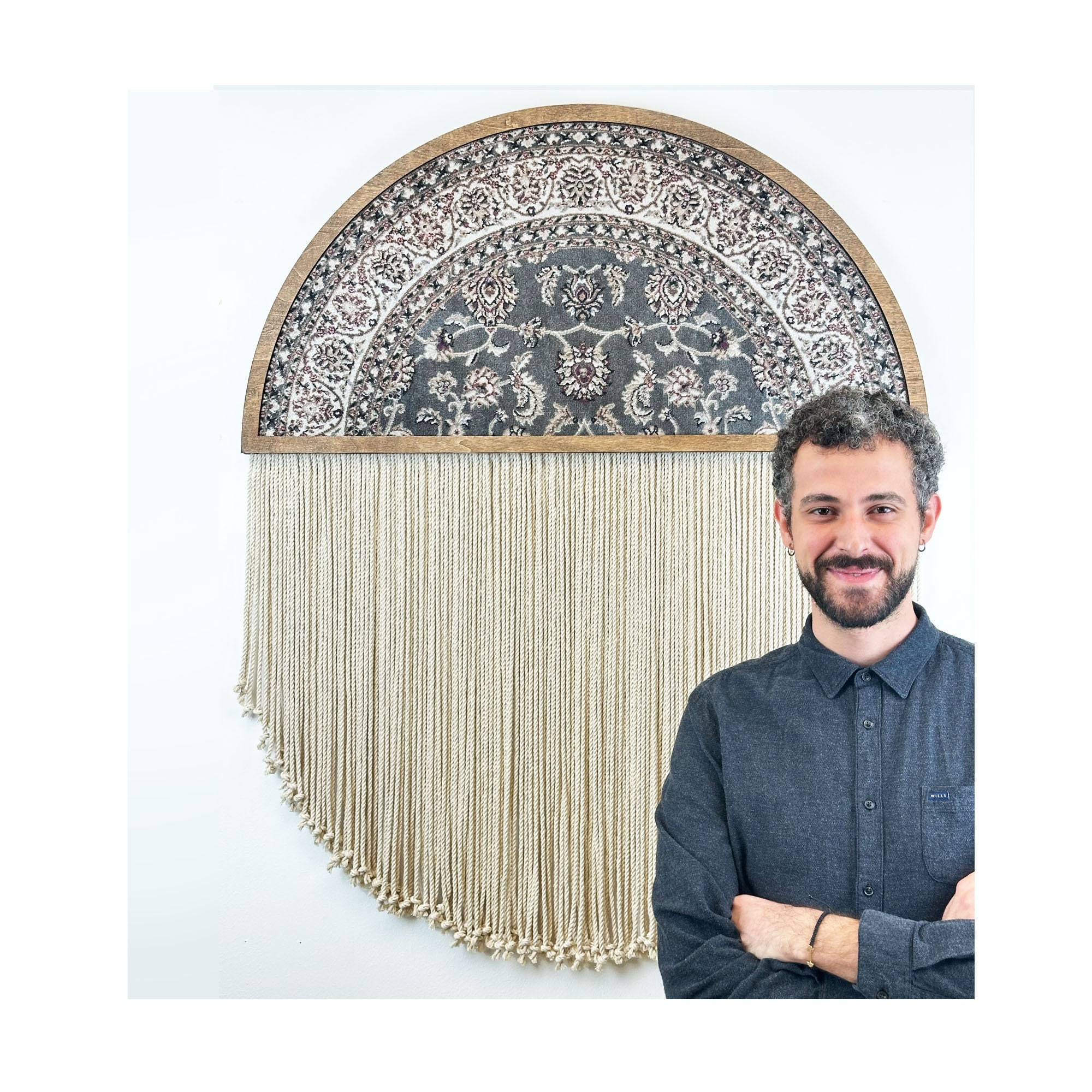 Hereke Pattern Wall Hanging: Rustic Farmhouse Decor - Etsy