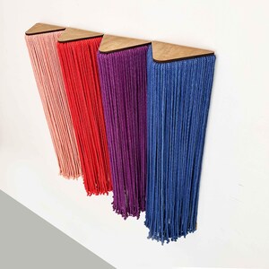 Sound Absorbing Fiber Art: Boho Acoustic Wall Decor (set of Four) - Etsy