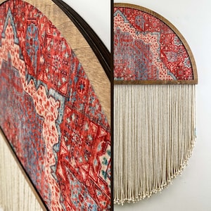 Carpet, Wooden Wall Hanging, Fiber Carpet , Rope Art Round, Runner ...