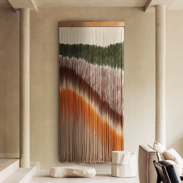 Fiber Art Wall Hanging - Etsy