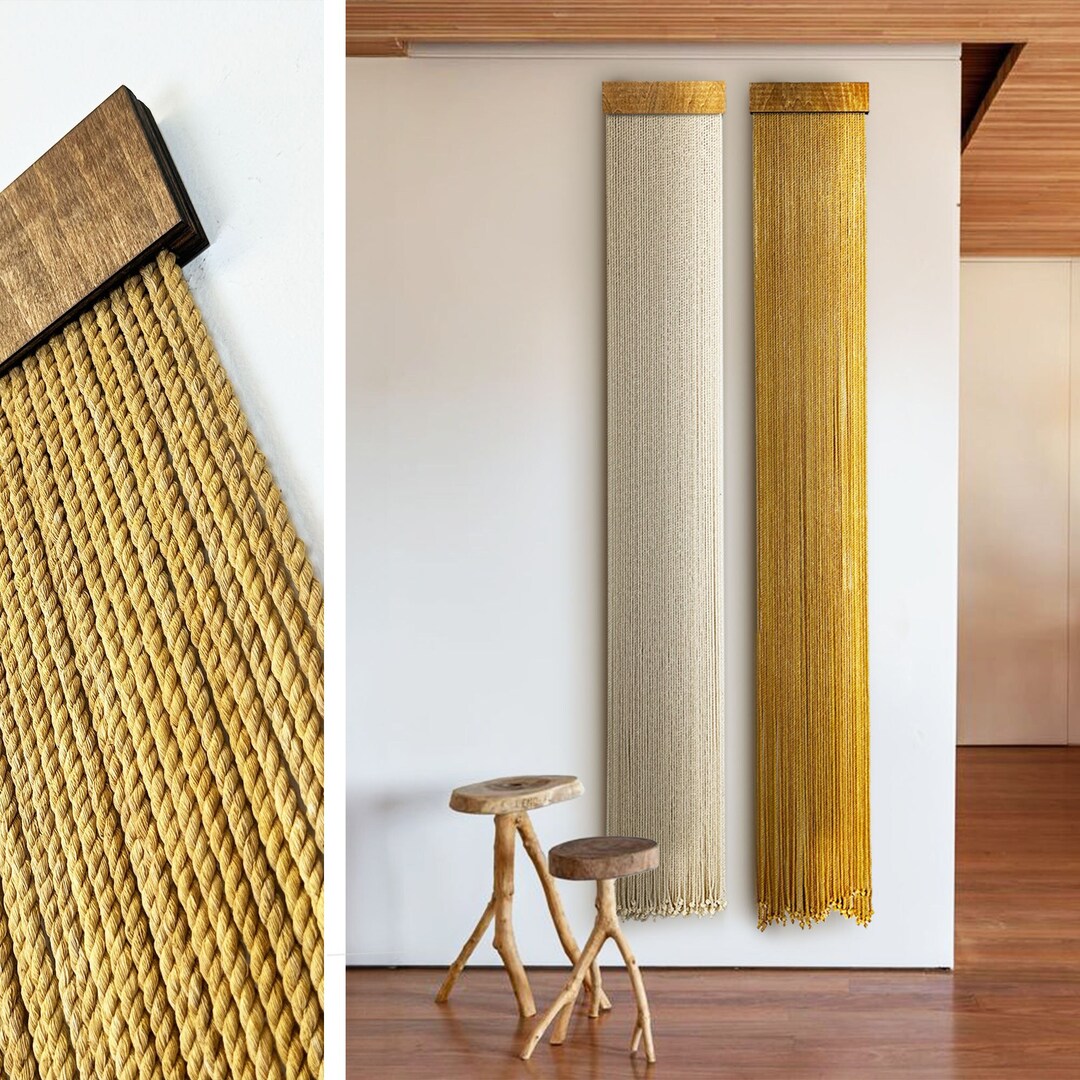 Fiber Art Wall Hanging, Sound Absorbing Wall Decor, Acoustic Panel Art ...