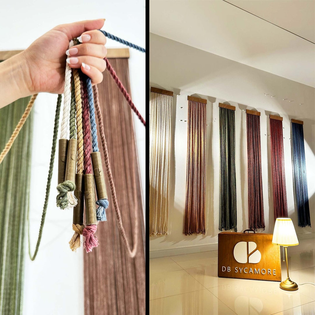 Set of Six, Fiber Art Wall Hanging, Sound Absorbing Wall Decor ...