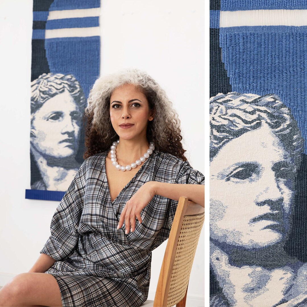 WEAVING, Woven Textile, Art Contemporary, Statement Piece, Woven ...