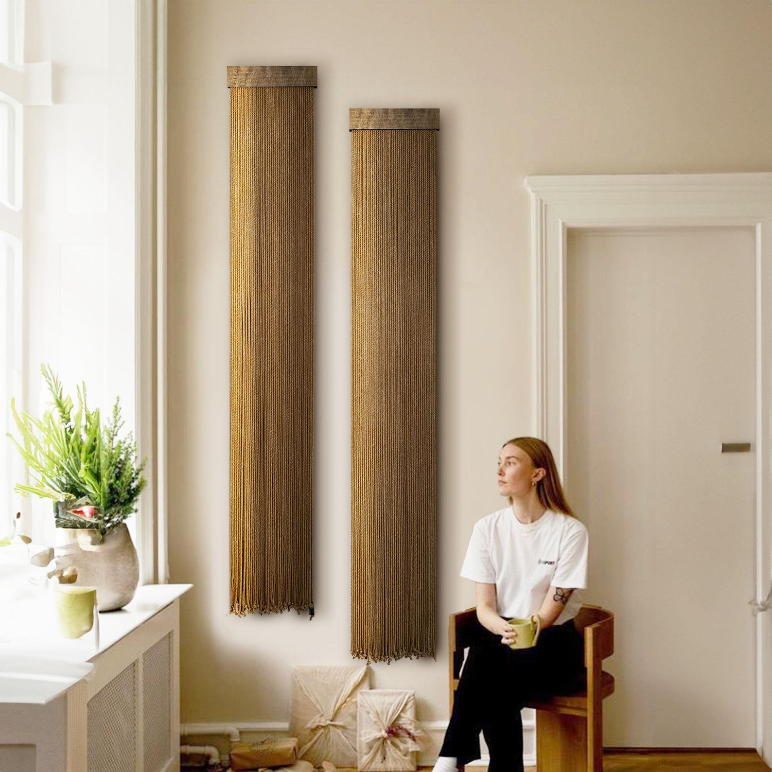 Acoustic Panel Decormeditation Room, Mindfulness Decor, Tall Wall Art ...