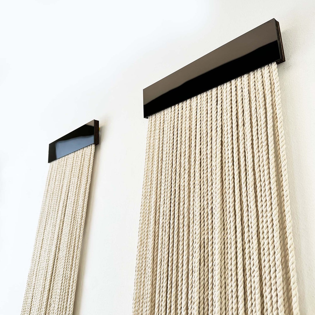 Black Wall Decor, Modern Art, Dark Wall Decor, Black Living Room ...