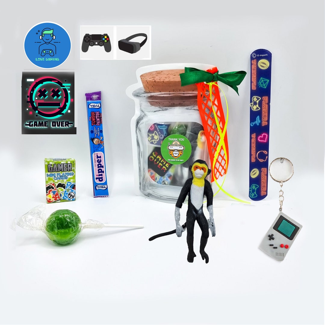 Pre Filled Virtual Gamer Birthday Party Goody Bags With Toys and Sweets ...