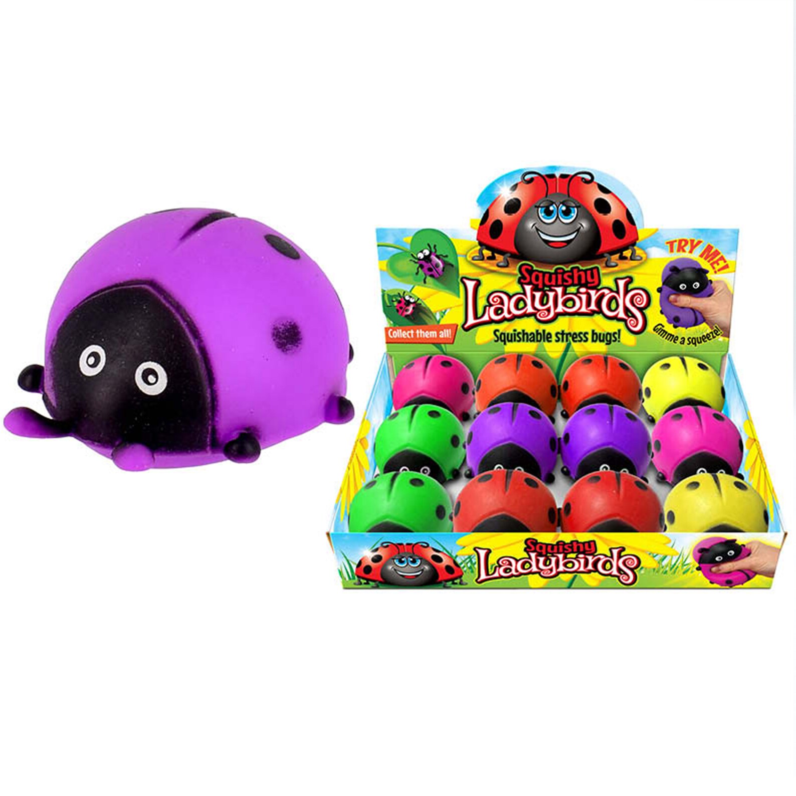 Girls Pre Filled Ladybird Birthday Party Goody Bags, Favours With Toys ...
