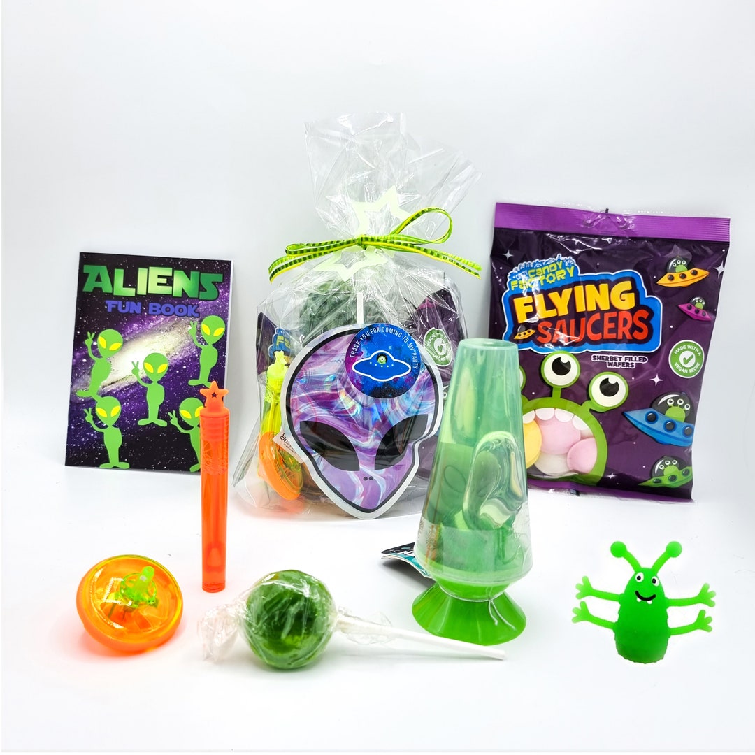 Pre Filled Space Alien Birthday Party Goody Bags for Boys and - Etsy