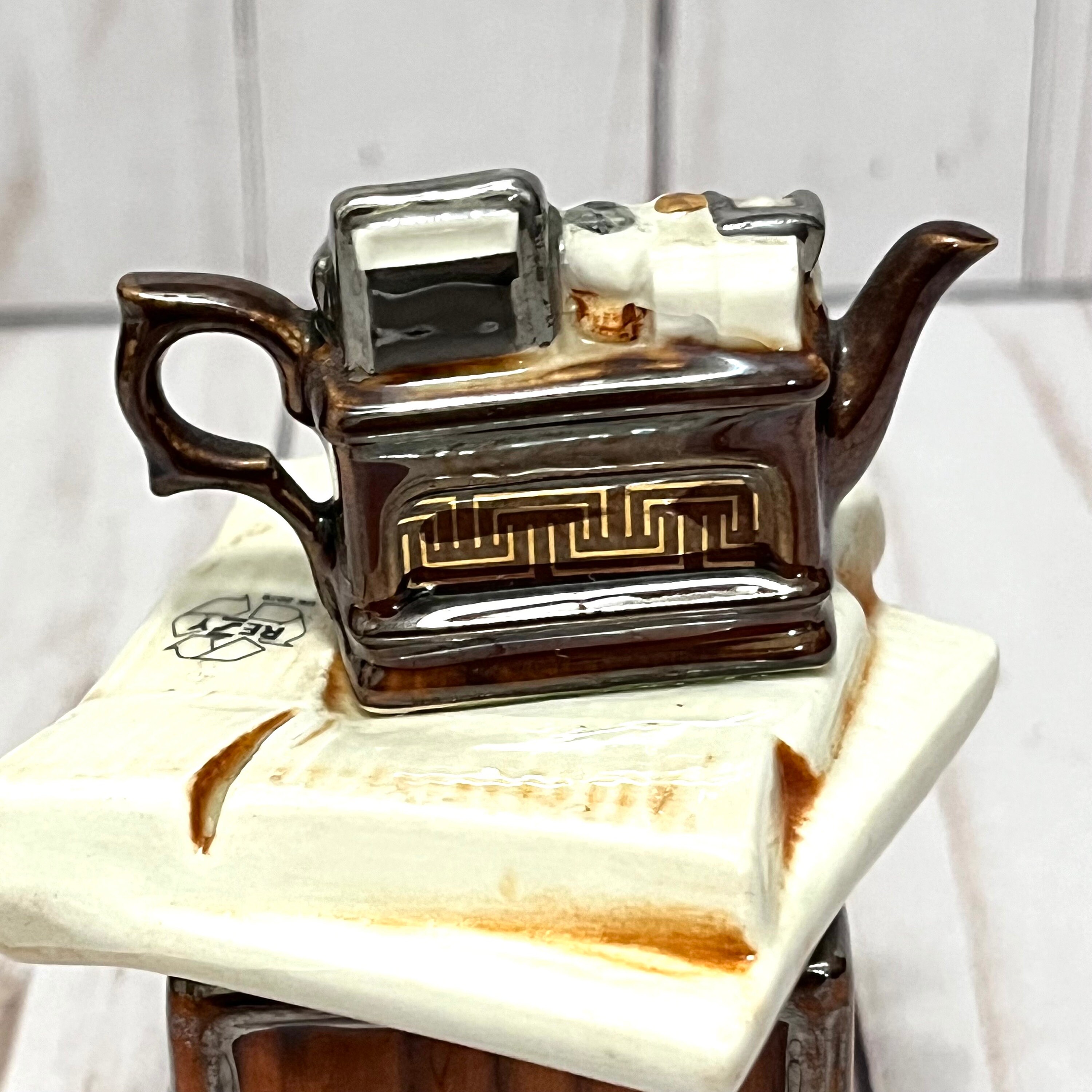 Rare Complete! Paul Cardew Designs Miniature Cash Register Teapot Sugar ...