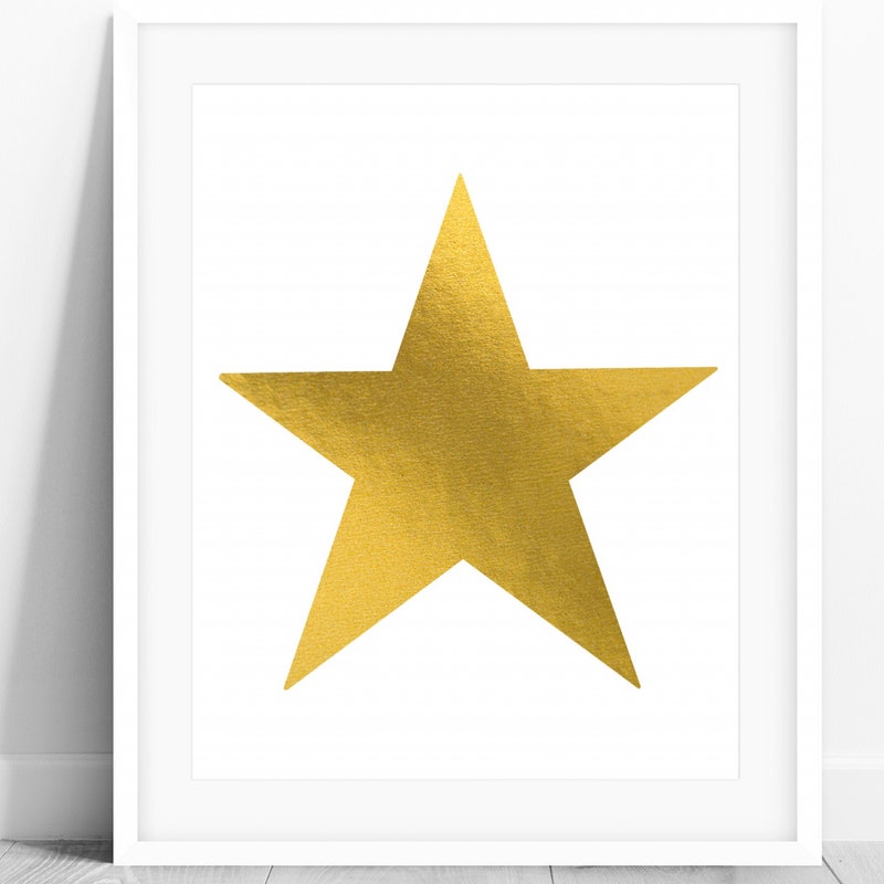 Gold Star Decor - Etsy