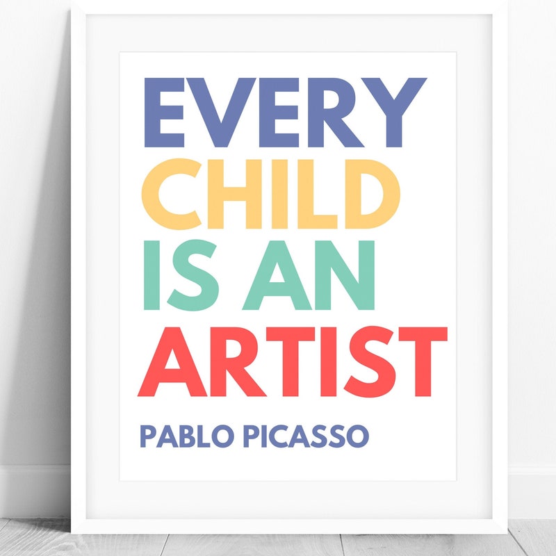 Every Child is an Artist - Etsy
