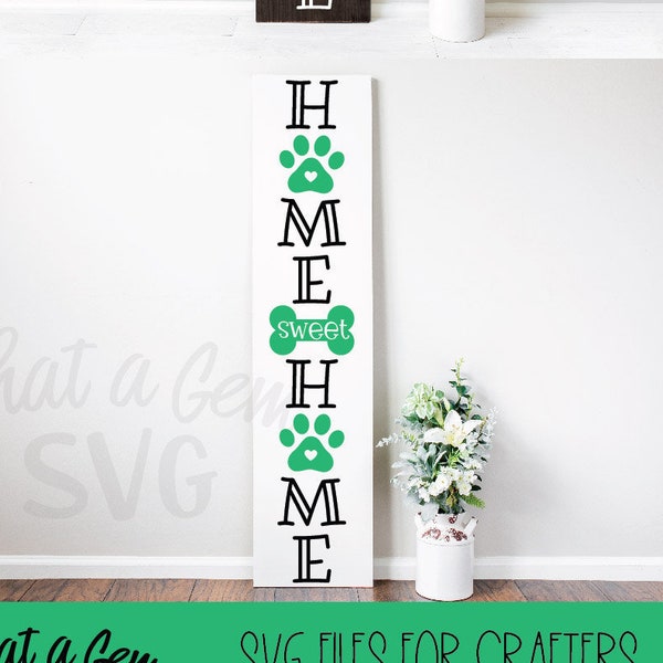 Welcome With Paw Print Svg - Etsy