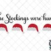 Santa Stocking Holder SVG Santa Svg Christmas Stocking Holder SVG Santa ...
