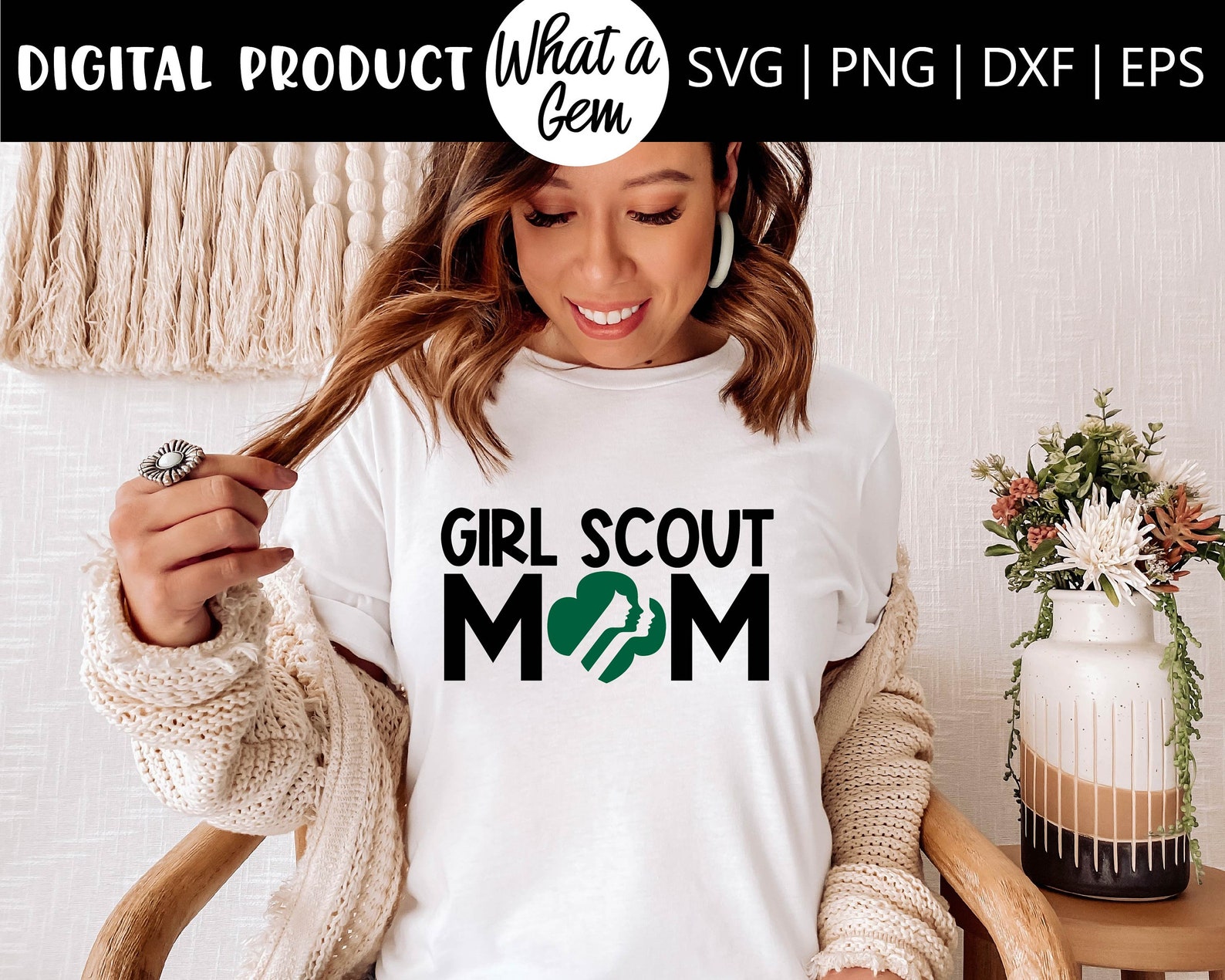 Girl Scouts Svg Bundle Girl Scout Mom Girl Scout Trefoil Etsy España