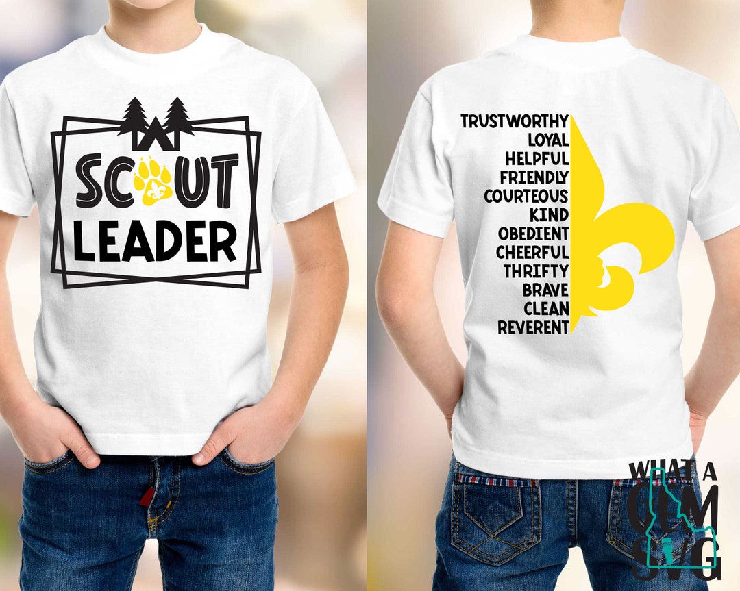 Cub Scout Leader Shirt SVG Cub Scout Leader SVG Cub Scout SVG Boy Scout ...