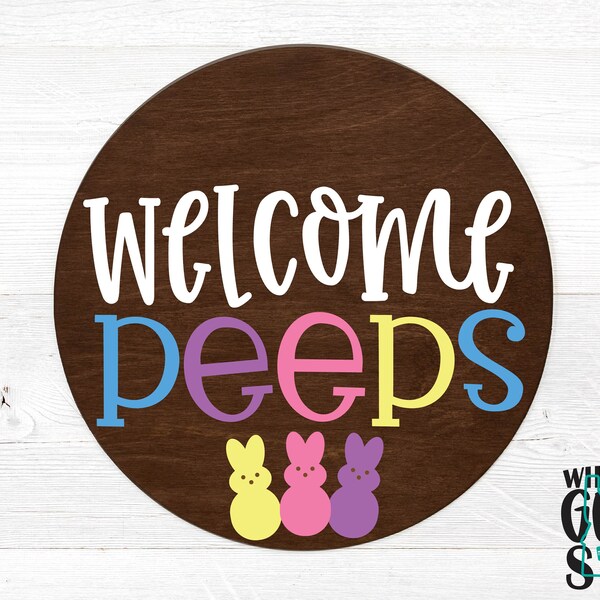 Welcome Peeps Svg - Etsy