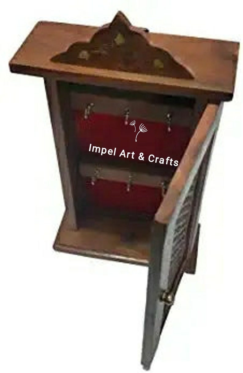 Key Holder Boxwooden Key Cabinet Handmade Key House/wooden - Etsy