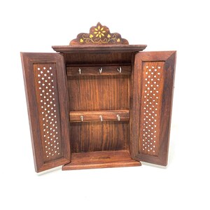 Key Holder Box,wooden Key Cabinet, Handmade Key House/wooden Box for ...