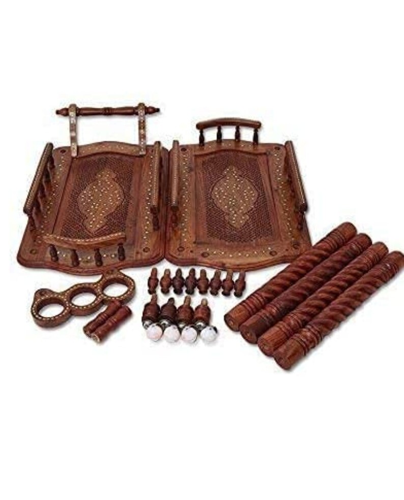 Service Trolley With Brass Handwork/ Food Serving Trolley/ - Etsy