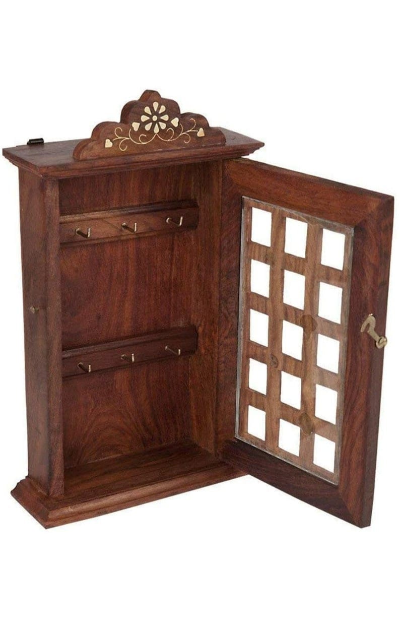 Key Holder Boxwooden Key Cabinet Handmade Key House/wooden - Etsy