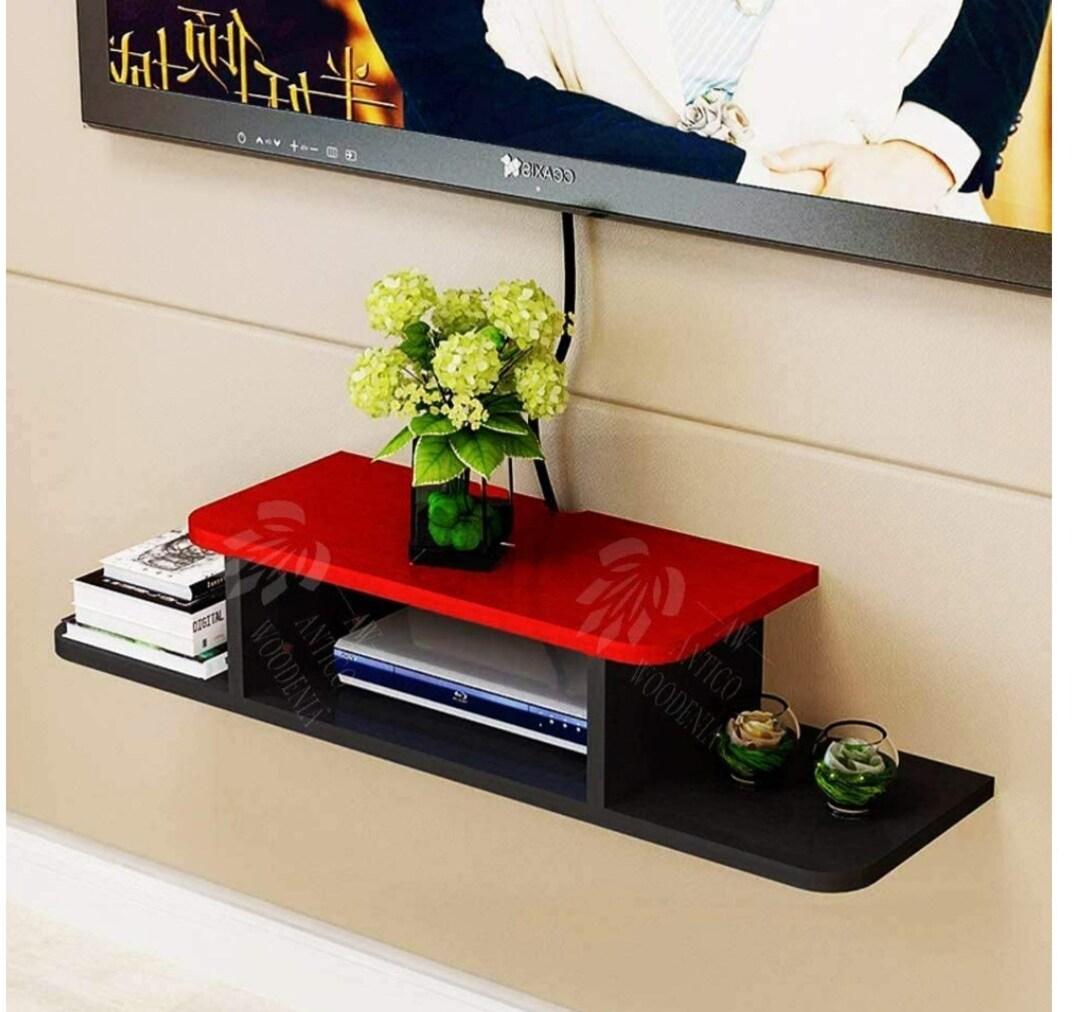 Wall Shelf for Set Top Box/wifi Router/t.v Entertainment Unit Gifts for ...