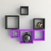Wooden Square Walls Mounted Shelf Rack Decorative Wall Shelves - Etsy