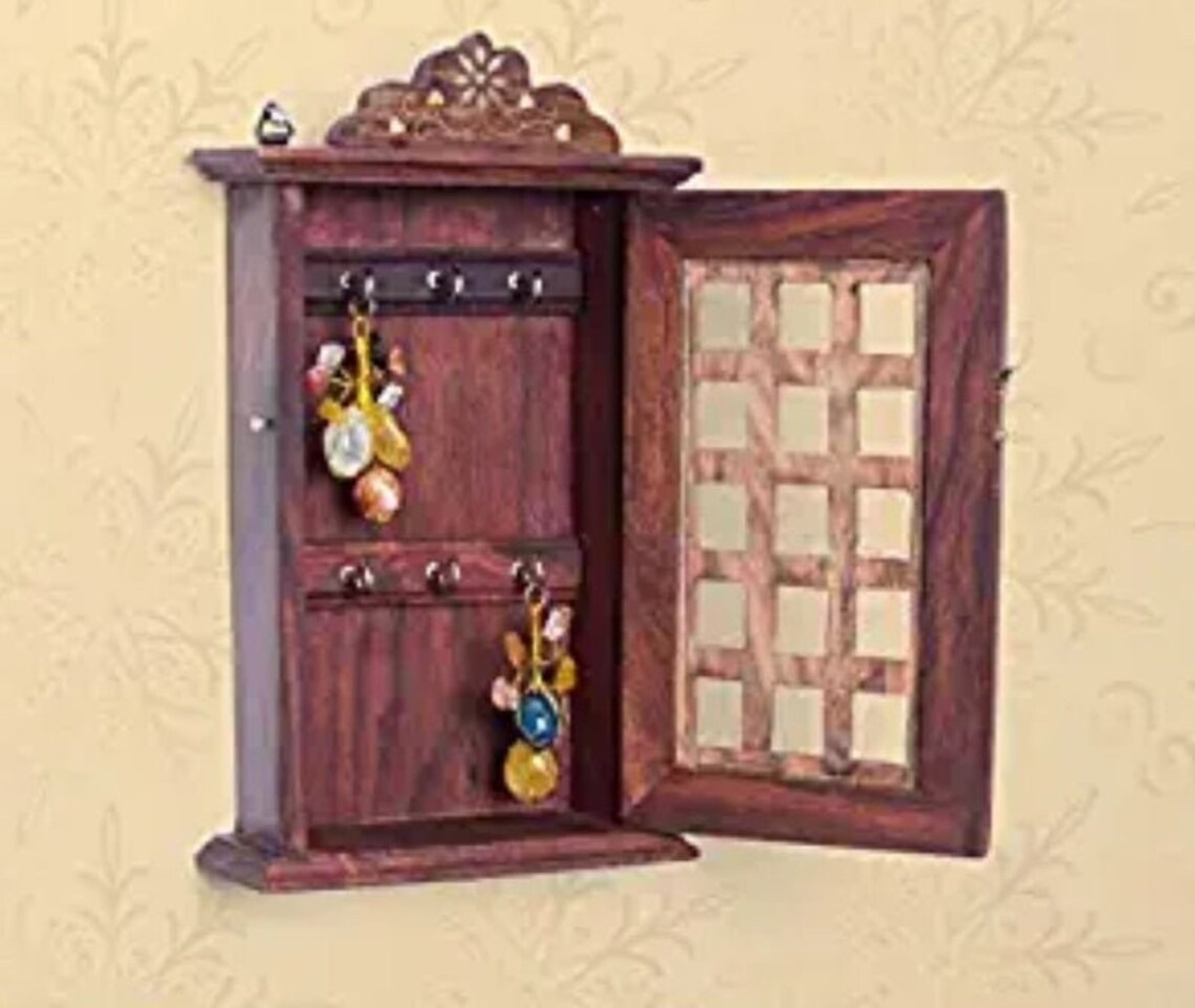 Key Holder Boxwooden Key Cabinet Handmade Key House/wooden - Etsy