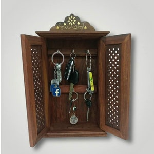 Key Holder Box,wooden Key Cabinet, Handmade Key House/wooden Box for ...