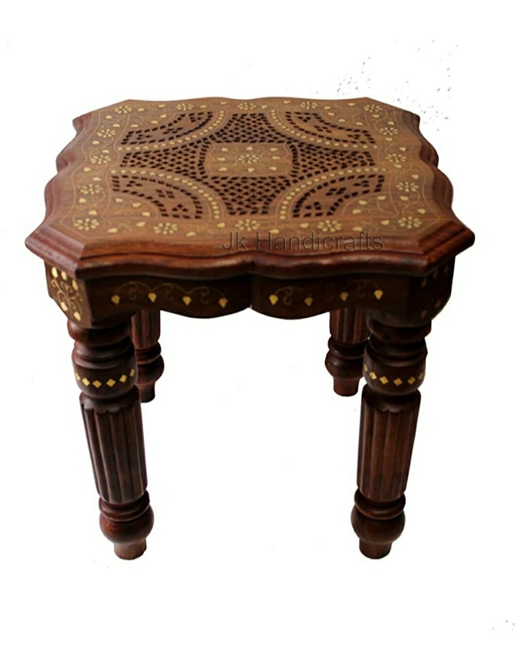 Handmade Wooden Folding Side Table/ Wooden Handwork Side - Etsy