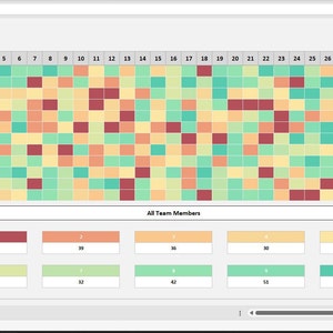 Daily Team Mood Tracker Mood Tracker Excel Template Mood Journal ...