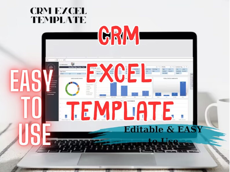 Crm Excel Template Customer Relationship Management Database Sheet