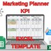 Marketing KPI Report Excel Template | Track Monthly & Cumulative ...