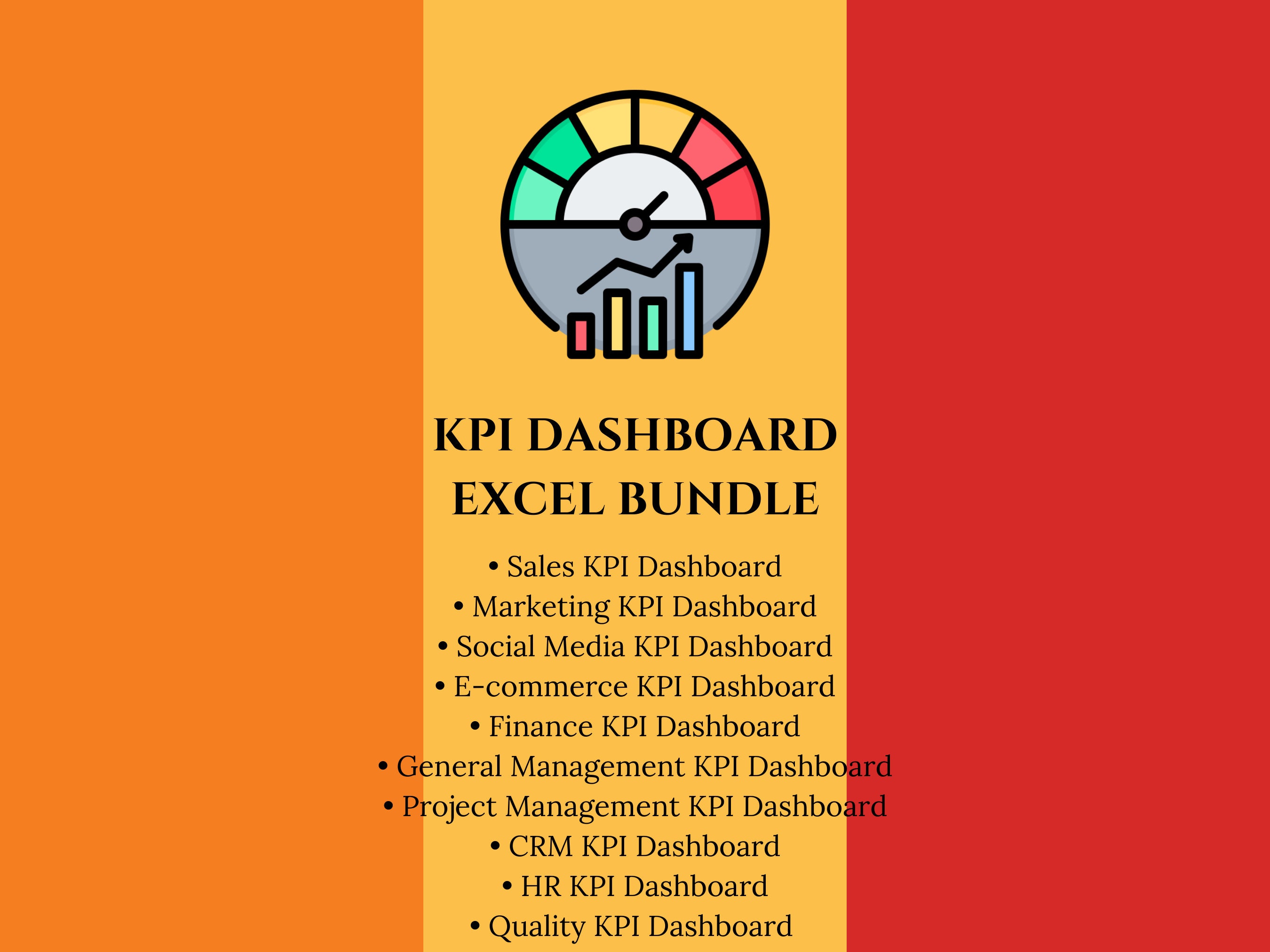 Kpi Dashboard Excel Templates Bundle Discount Kpi Tools Digital Download Key Performance 