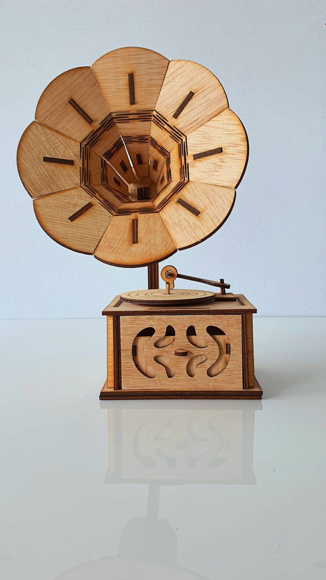 Antique Jukebox Made of 3mm Plywood. Laser Cut and Assembled by Hand ...