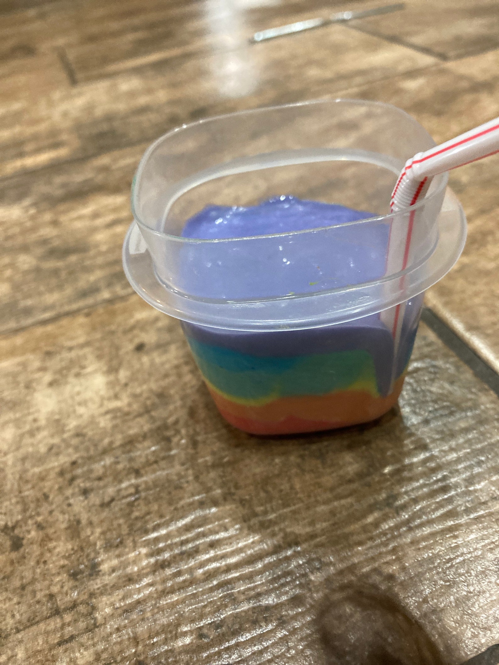 Rainbow Slushee Slimebutter Slimesummer Slimevegan Slime - Etsy