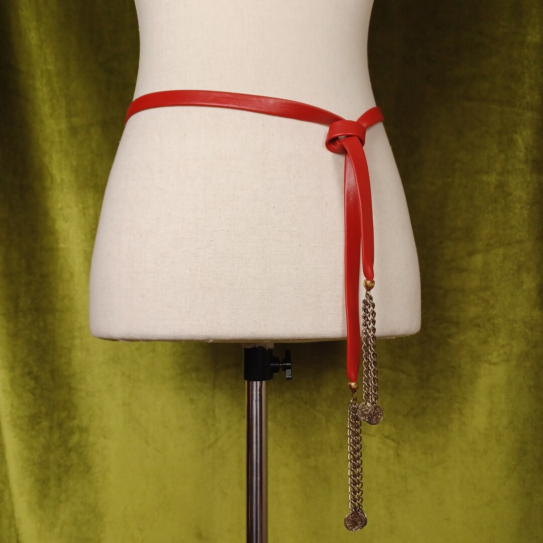 Vintage 60s Egyptian Revival Lariat Necklace or Tie Belt - Etsy