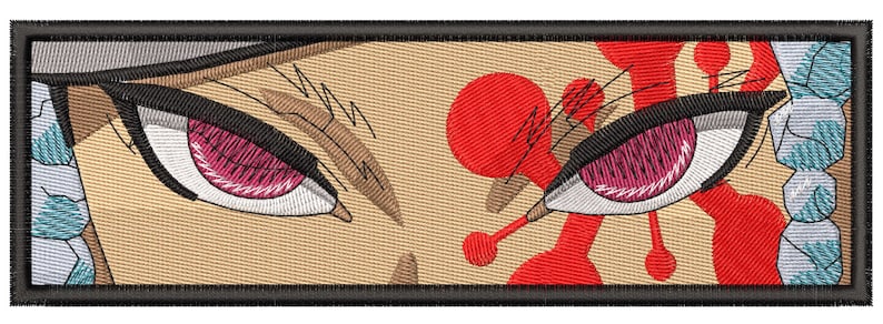 Anime Tengen Eyes Embroidery File - Etsy