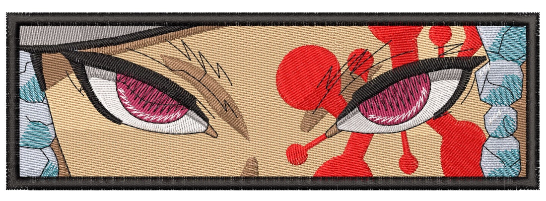 Anime Tengen Eyes Embroidery File - Etsy