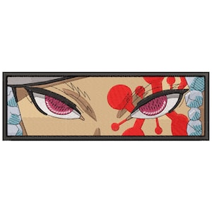 Anime Tengen Eyes Embroidery File - Etsy